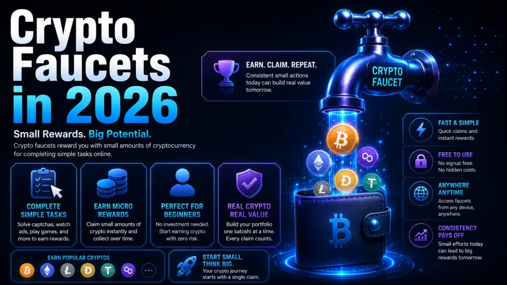 What Is a Crypto Faucet? Ultimate Bitcoin Faucets Guide 2026